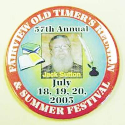 Fairview festival button features Sutton | Local News Stories ...