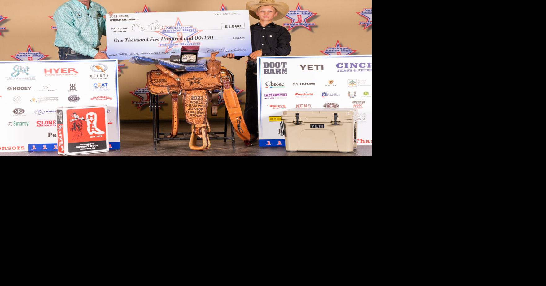 Franzen wins world champion rodeo competition | Local News ...