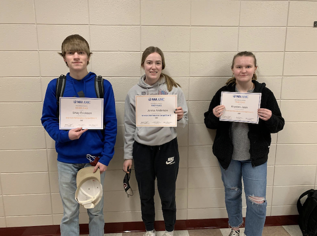 SHS students do well in math competition | Local News | sidneyherald.com