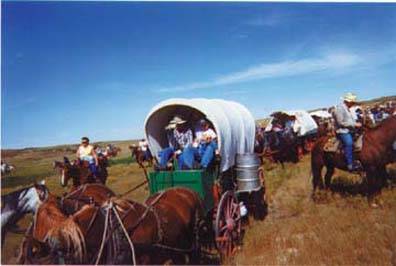 Tradition of wagon train continues in Culbertson | Archives ...