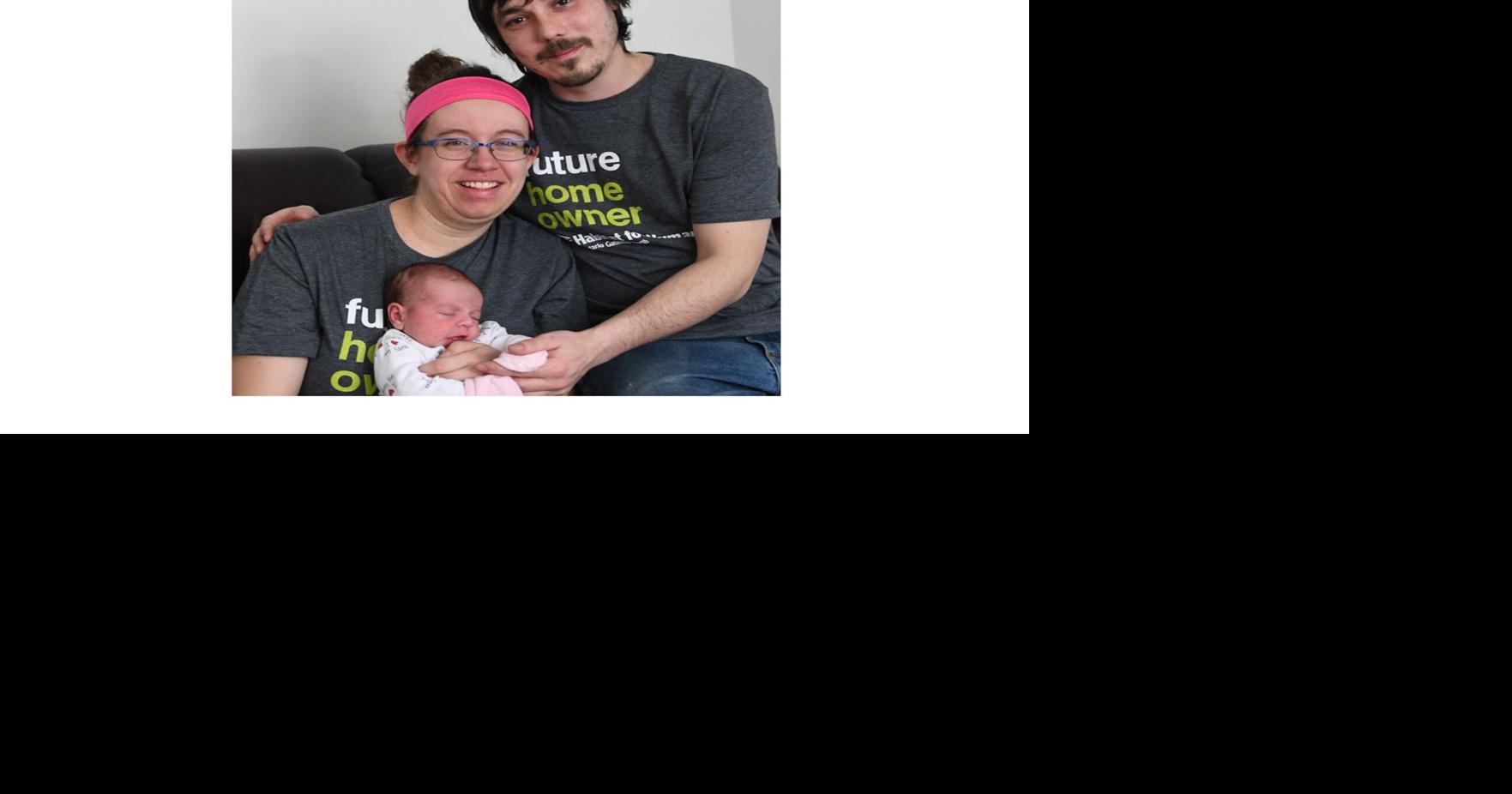 Couple with newborn receives home from Habitat for Humanity