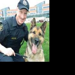 OPP dog has his day