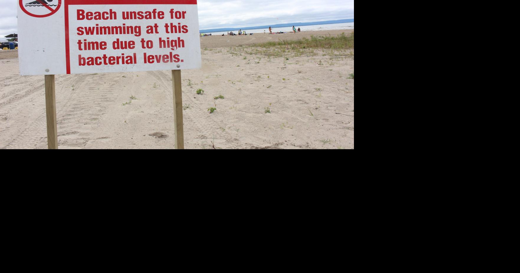 Swimming advisory in place for Wasaga Beach
