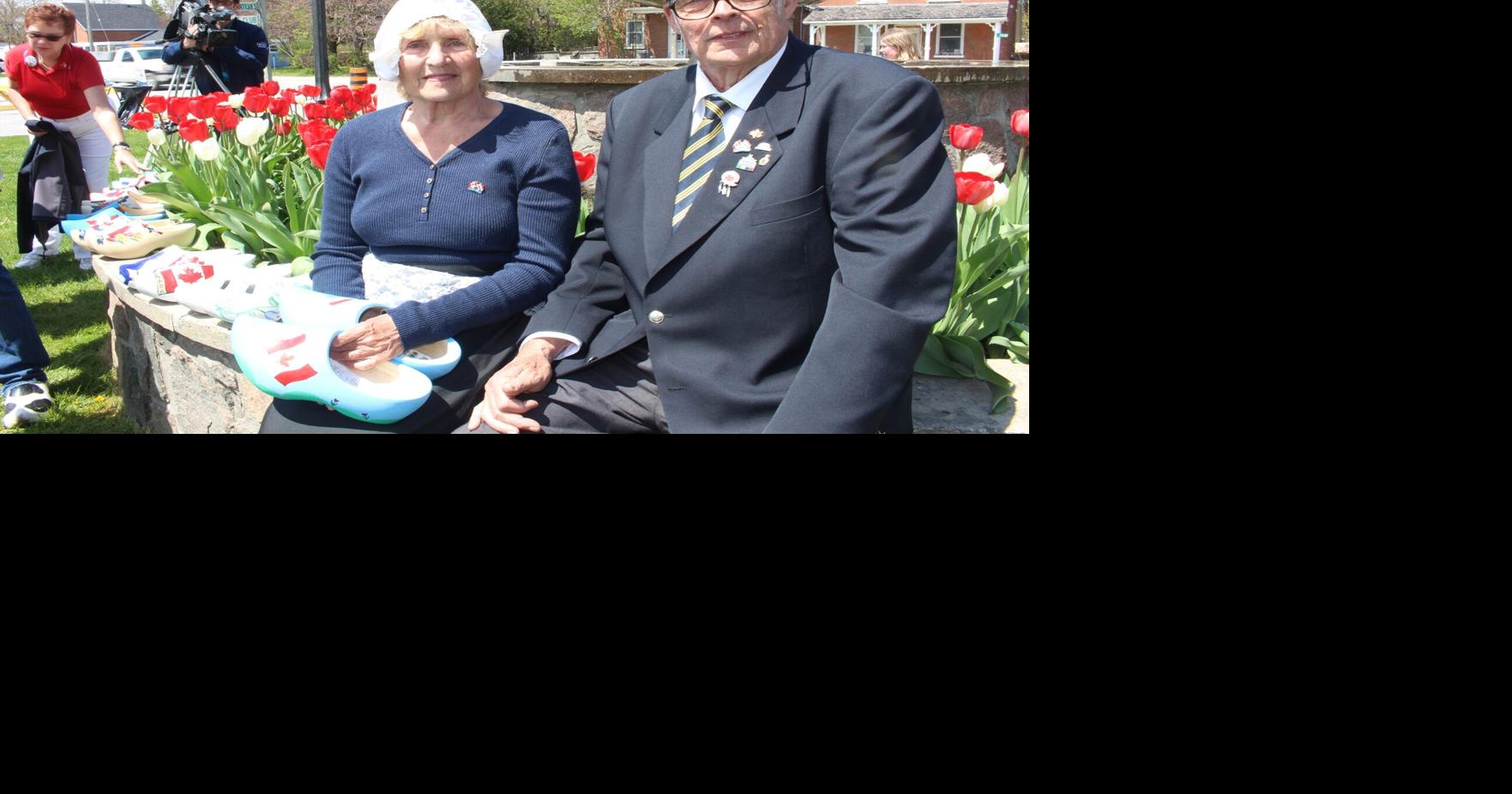 Tulips bloom in Clearview Township's Dutch Friendship Garden