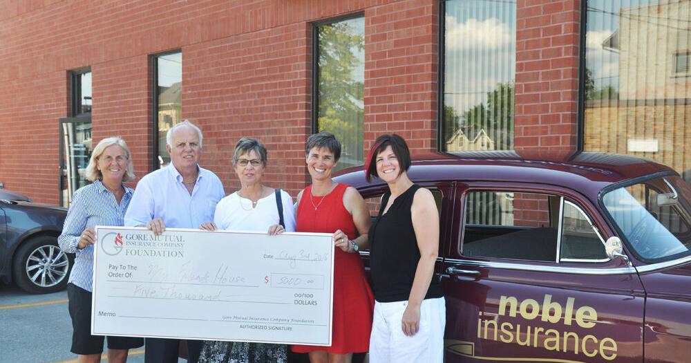 Insurance company supports Collingwood's My Friends House