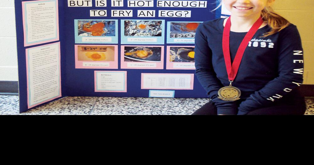 Local students win medals at county science fair