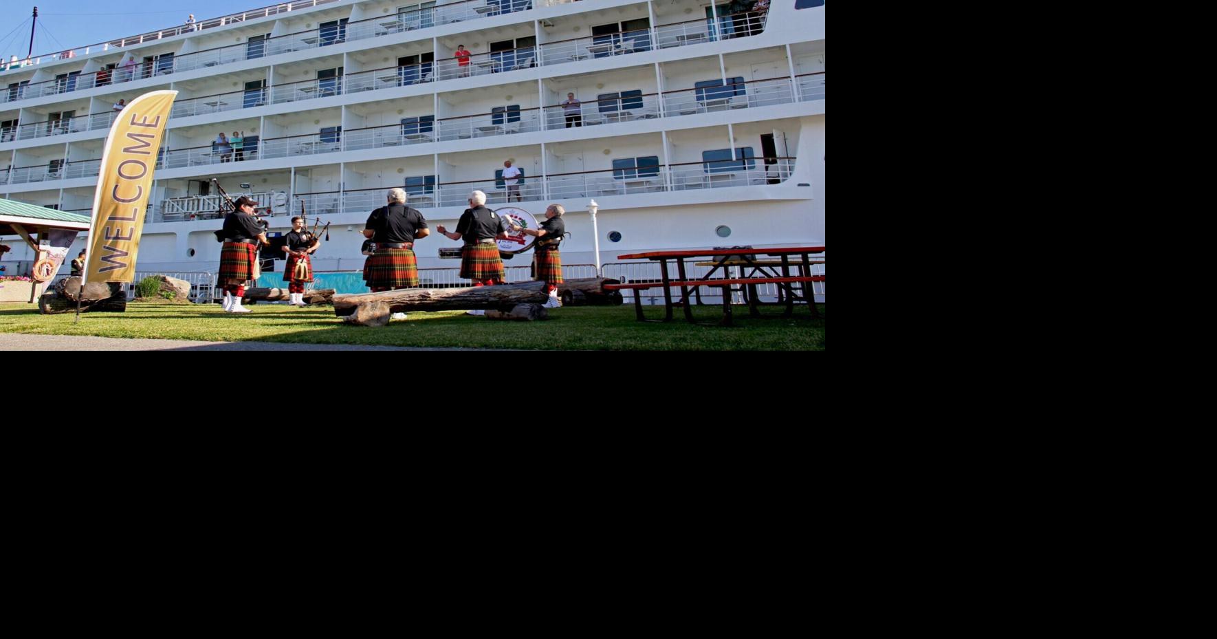 Midland enticing international, luxury cruise liners to the Great Lakes