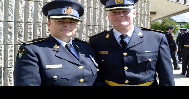 Insp. Veronica Eaton took command of Orillia OPP detachment, Monday