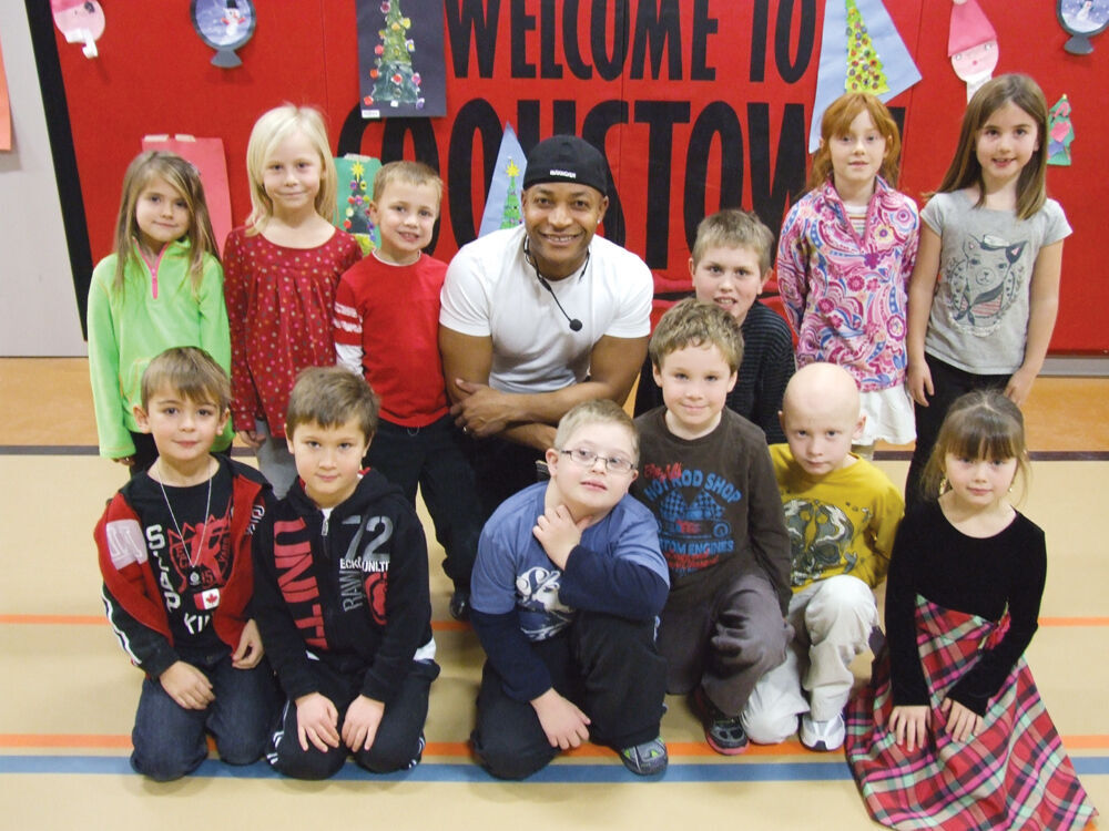 Entertainer sends musical message