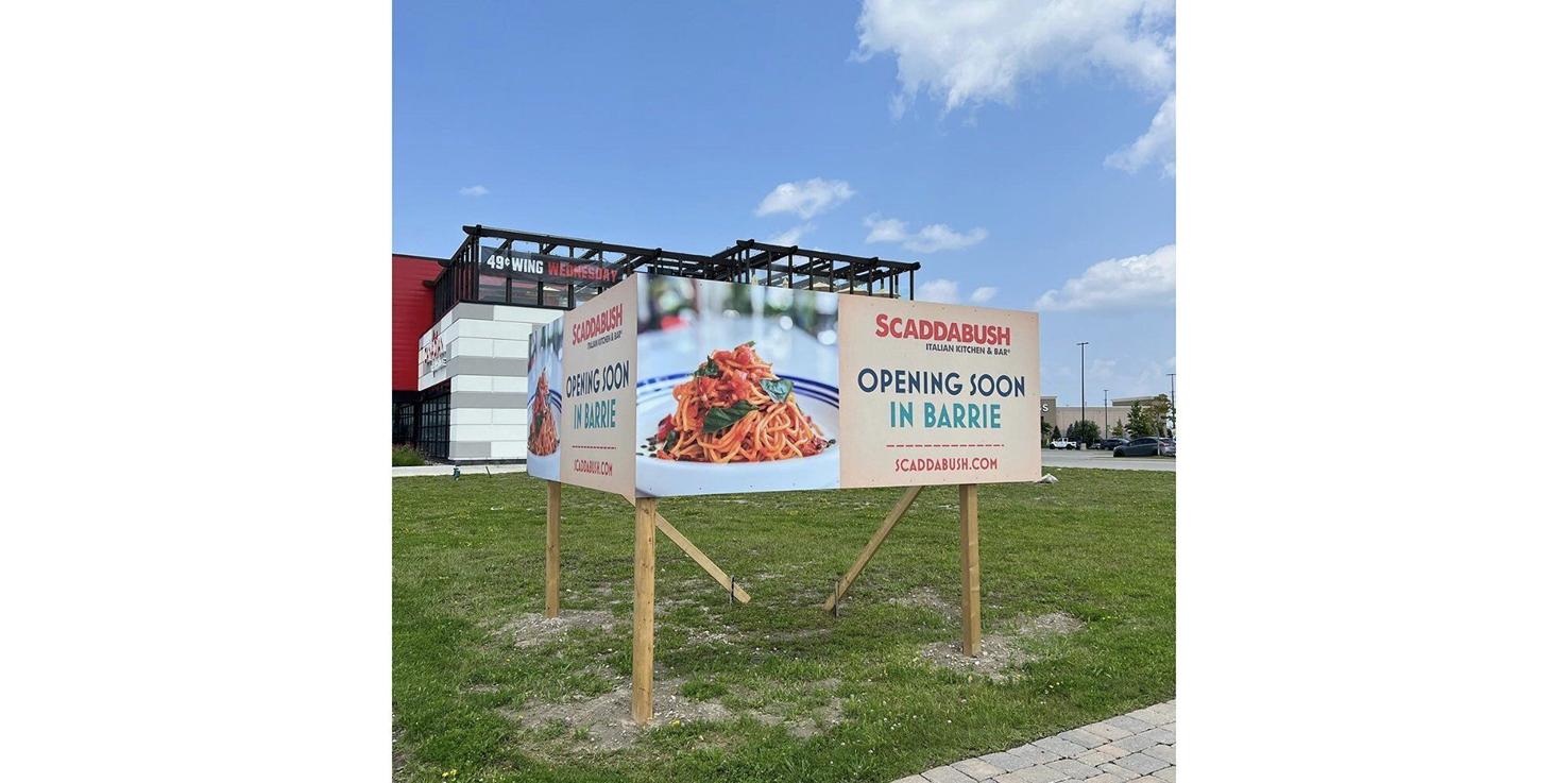 Scaddabush bringing popular Italian fare to Barrie’s Park Place