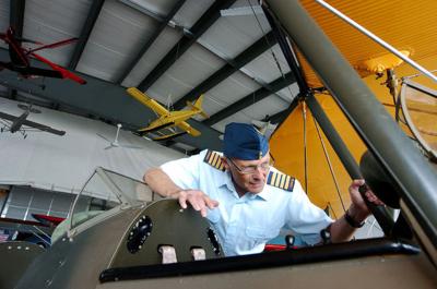 Bob McIntyre took up flying late in life, but it became a passion