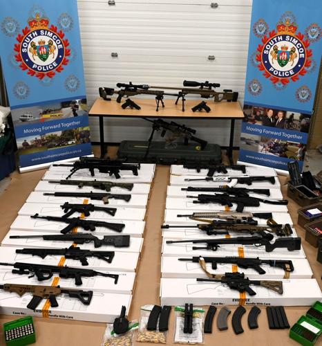 South Simcoe Police seize firearms, ammo in Innisfil raid