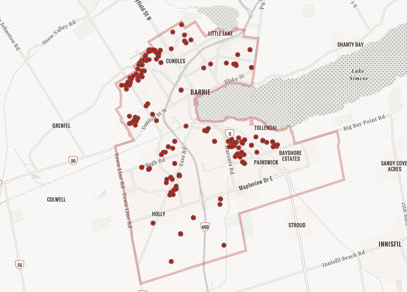 City of Barrie launches map showing streets named in honour of local veterans