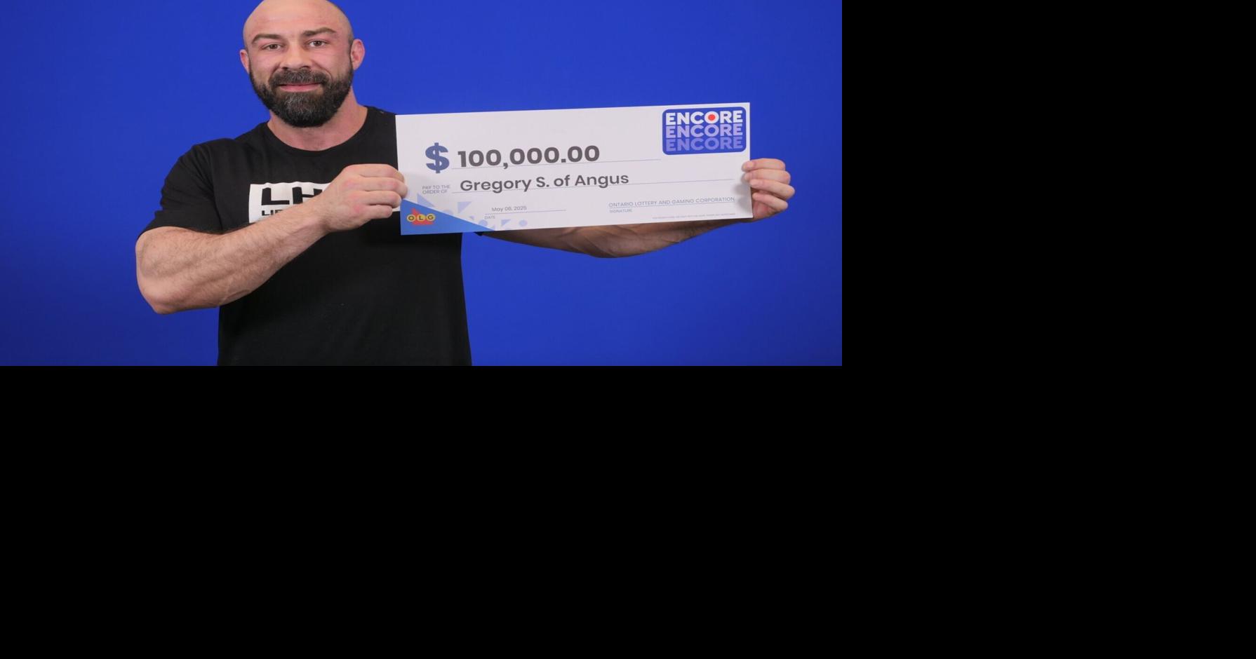 Angus man won big lotto prize with ticket bought in Barrie