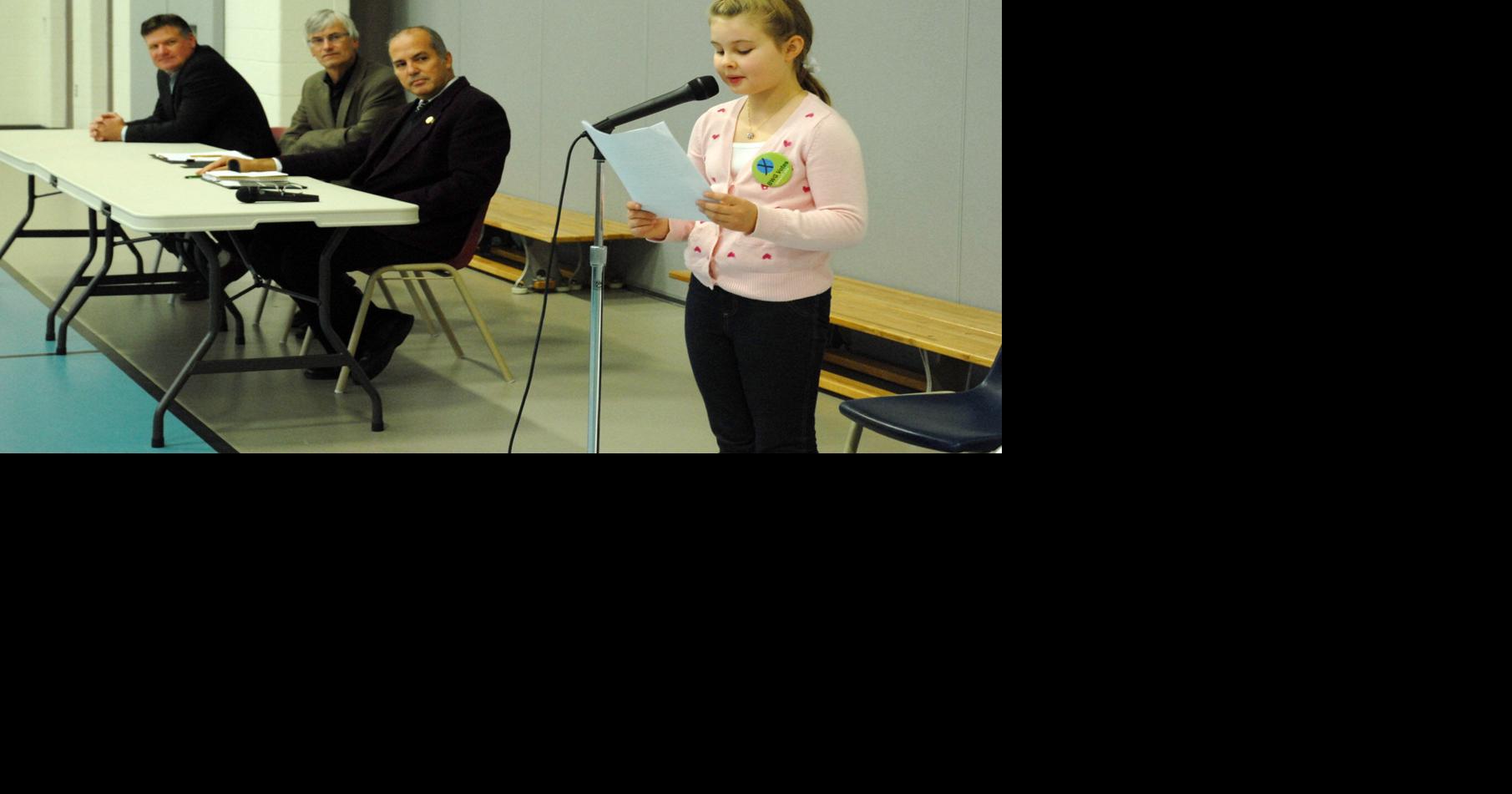 Fred C. Cook students get in on election action, hear from candidates