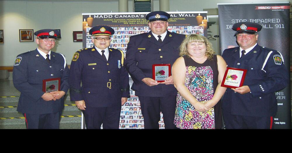 MADD recognizes police RIDE program
