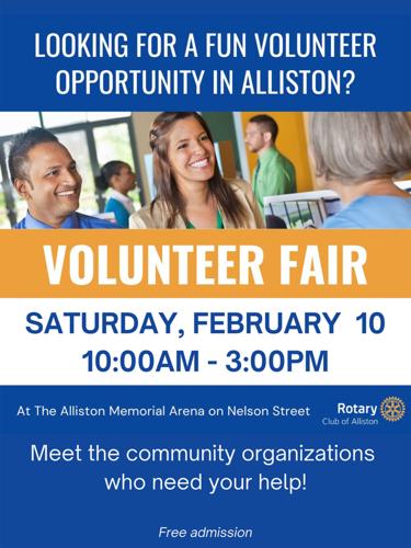 Rotary Club of Alliston announces 2nd annual volunteer fair