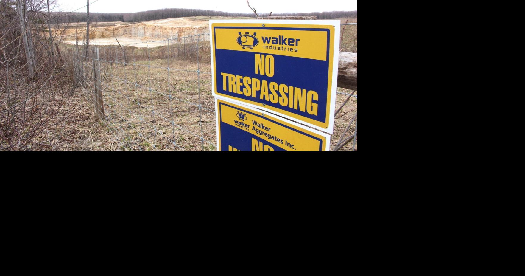 Walker Aggregates looking to dig further down at Duntroon quarry