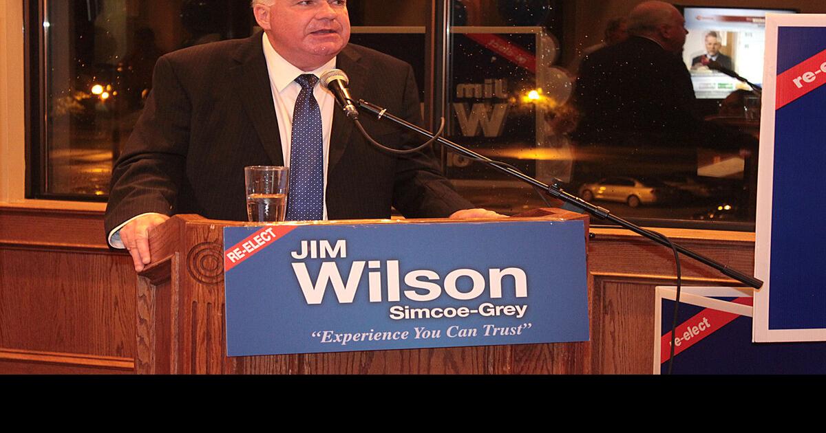 Jim Wilson declared winner in Simcoe-Grey
