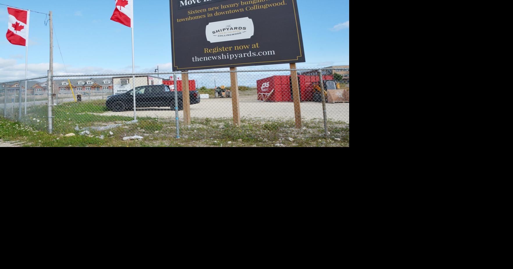 Collingwood waterfront project back on track, says builder