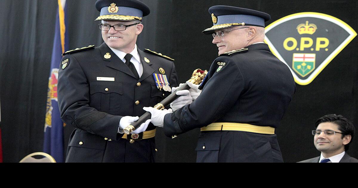 New OPP commissioner takes command