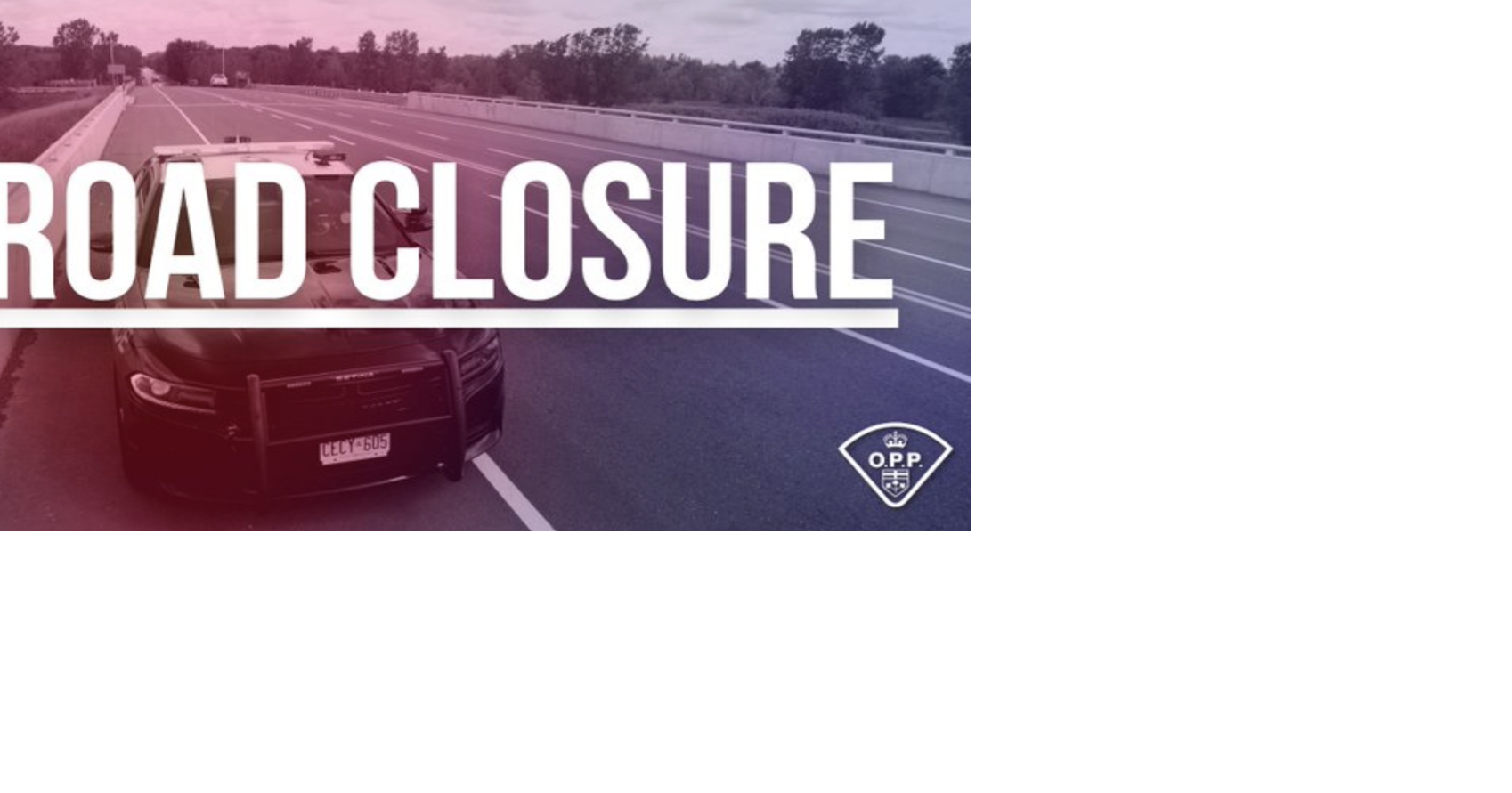 Wintry weather closes roads in Clearview, Springwater