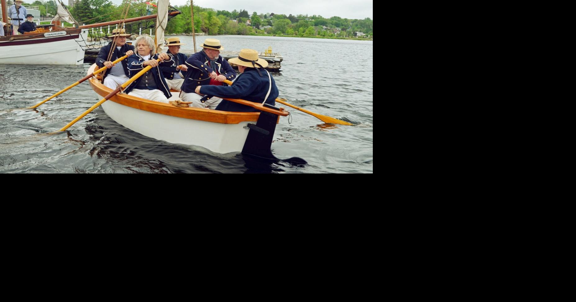 HMS Star, historical 1812-style gunboat, launches in Penetanguishene