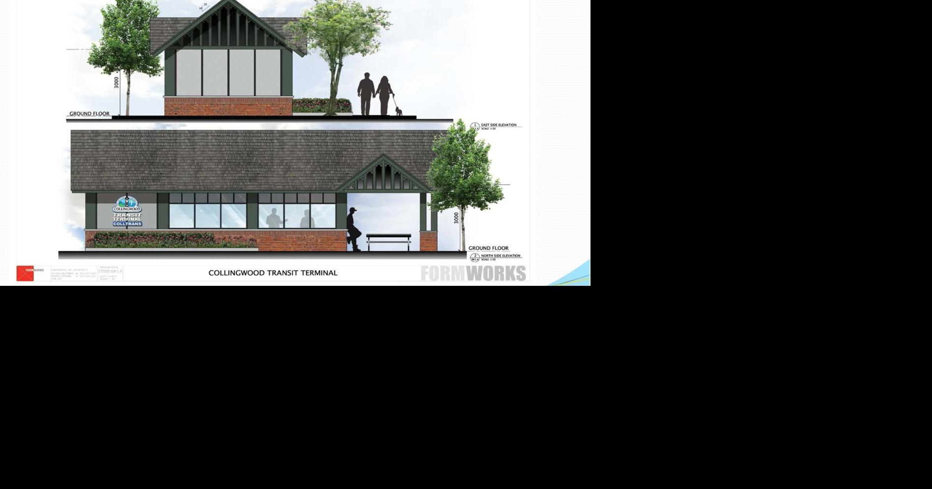 Collingwood hopes to start building transit terminal this summer