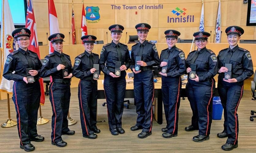 Police-college partnership produces first all-women grad class