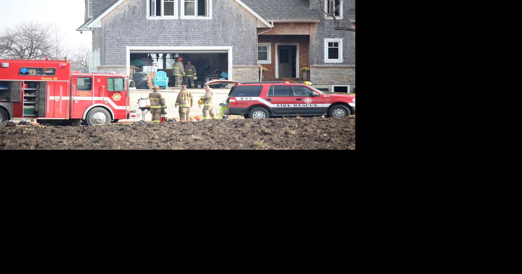 House fire in Springwater