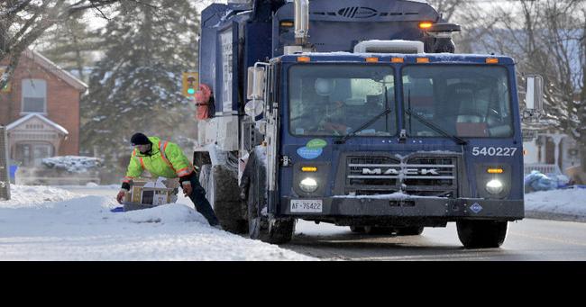 Barrie's two-week trash schedule starts Monday