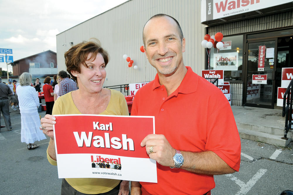 Walsh opens office