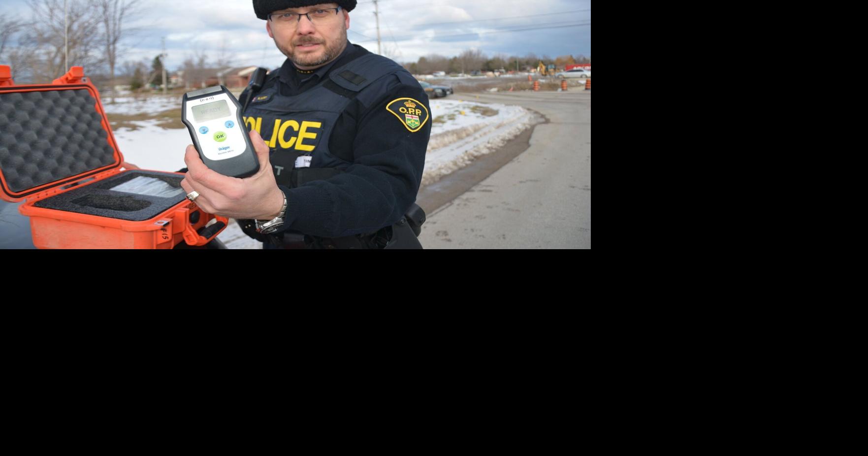 Collingwood OPP in midst of first festive RIDE with legal cannabis