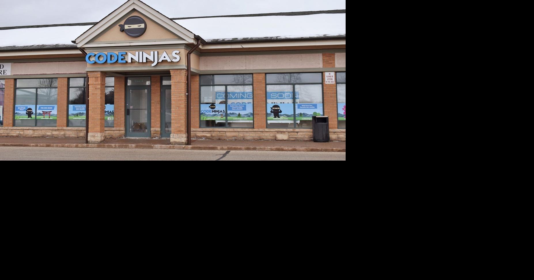 Code Ninjas teaching kids about computer coding in Barrie