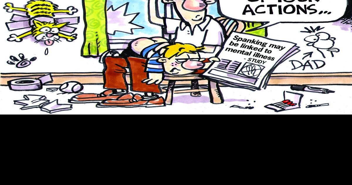 Cartoon - NEASE - Spanking