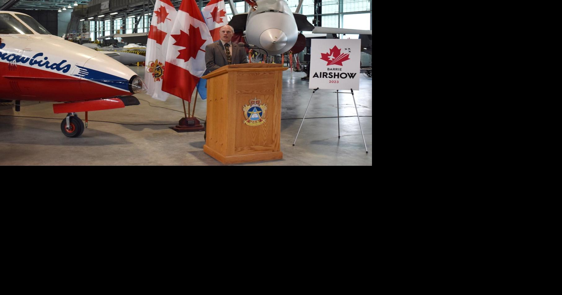 Barrie Airshow soaring overhead on June 10 and 11