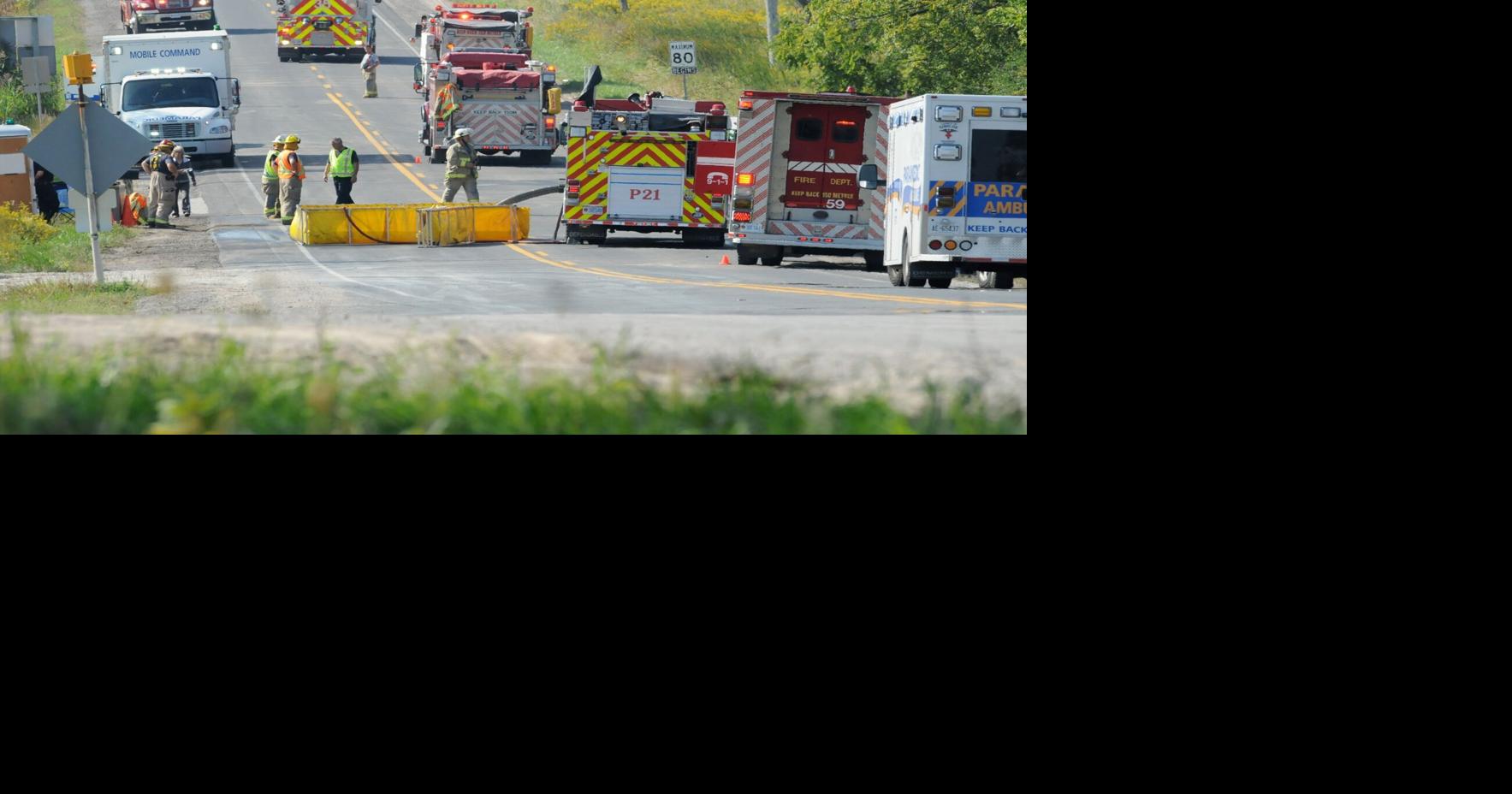 Structure fire in Springwater Township