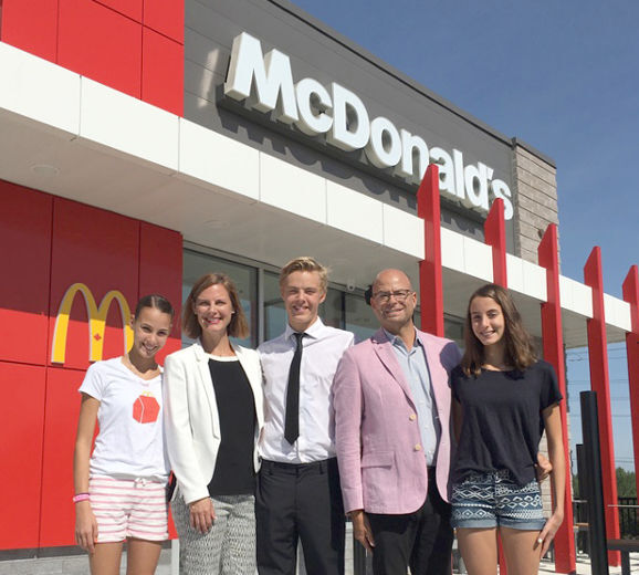 New Barrie McDonald's a family business