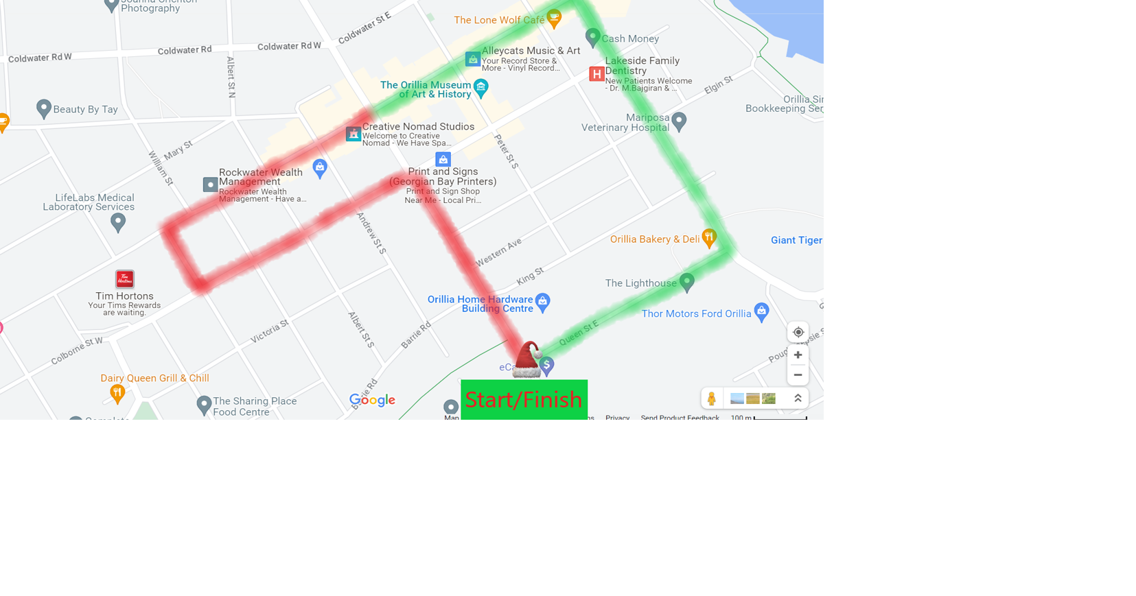 Orillia Santa Claus Parade route, time, and details
