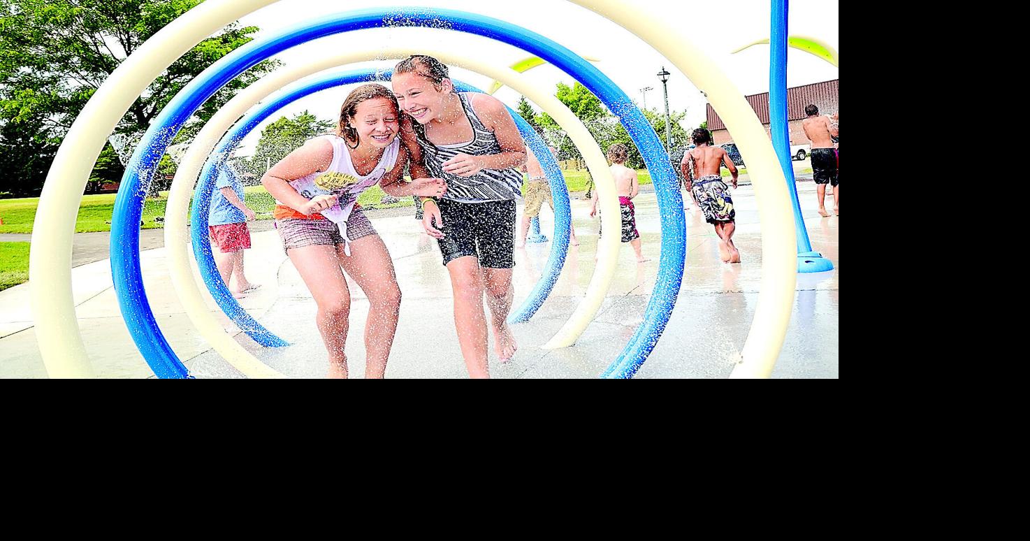 Splash pads open just in time