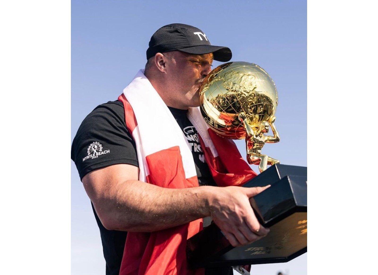 Barrie’s Mitchell Hooper wins World’s Strongest Man contest