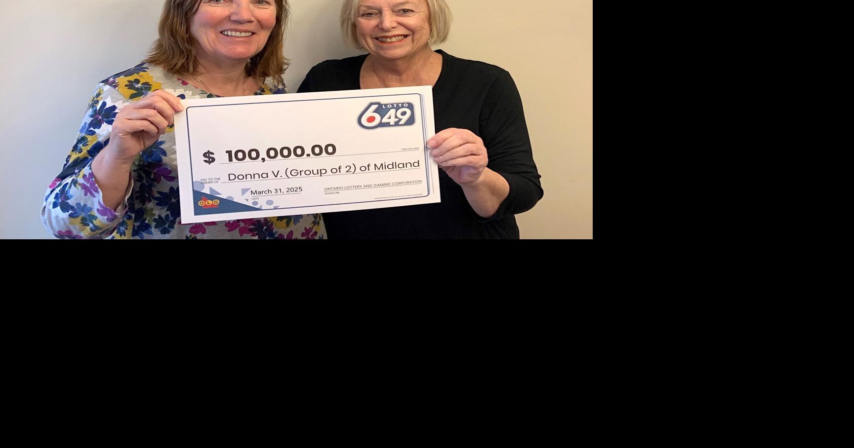 A special Christmas gift for a pair of Lotto 6-49 players