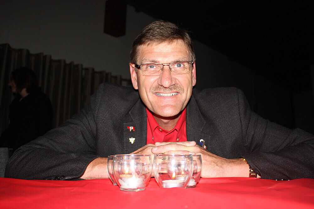 Eccles celebrates Liberal win by candlelight