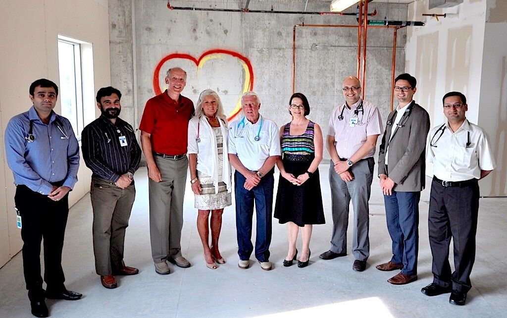 Crook family gifts $1M to RVH for cardiac care