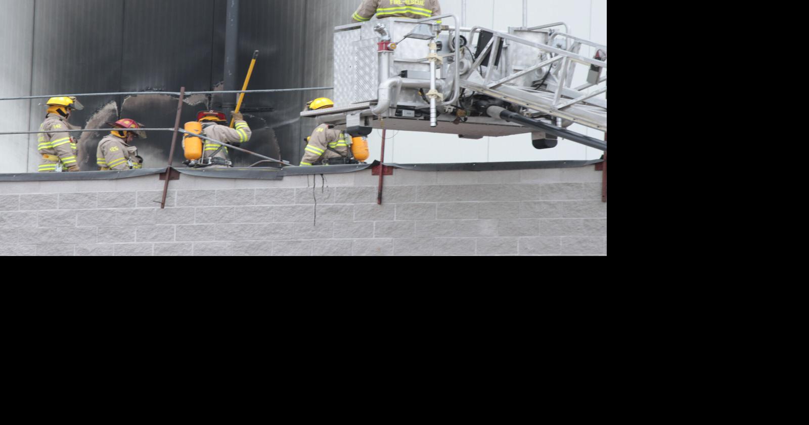 Roof generator sparks fire at Alliston industrial building