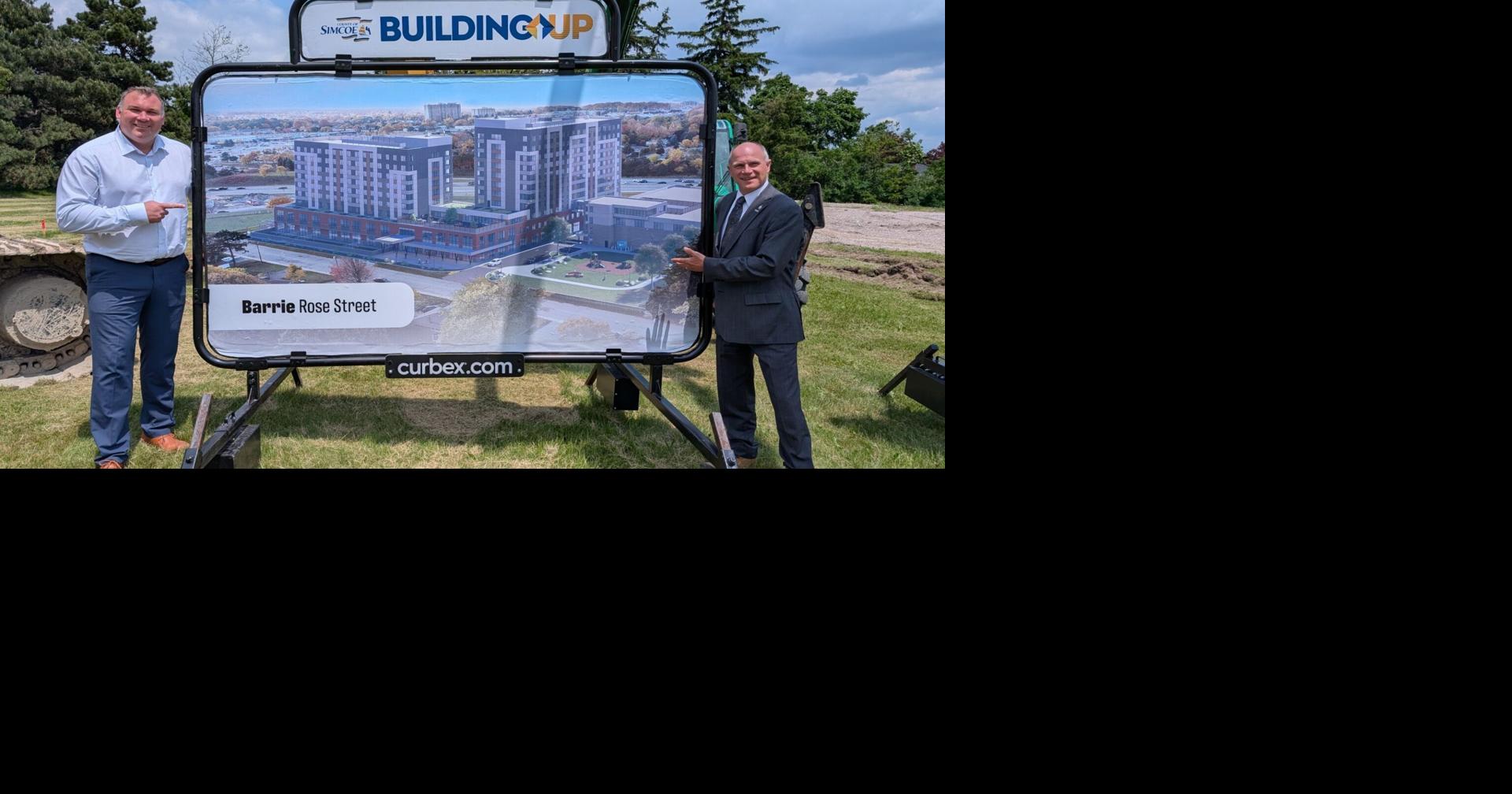 County breaks ground on Barrie affordable housing project