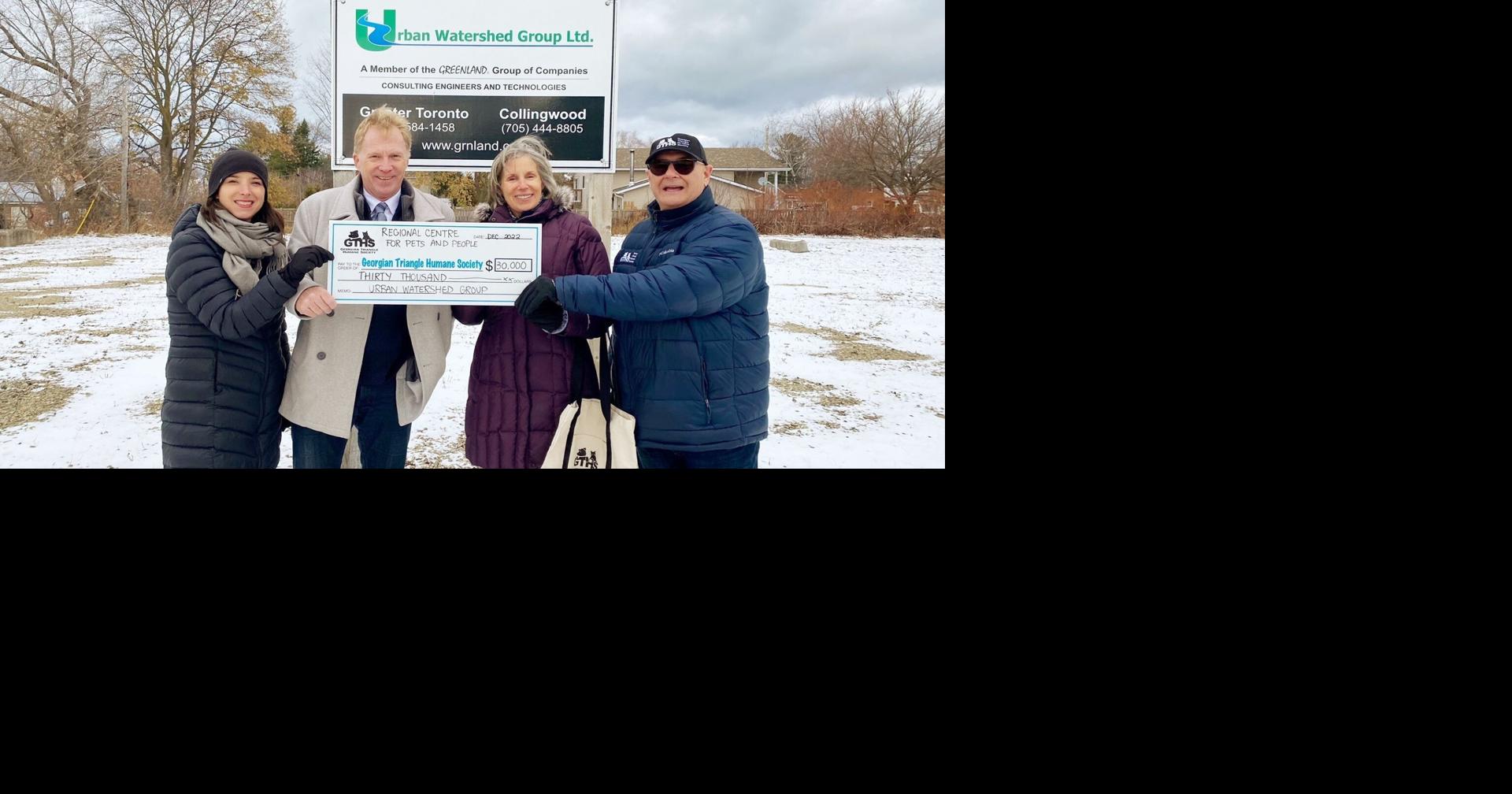 Humane Society receives $45,000 in contributions