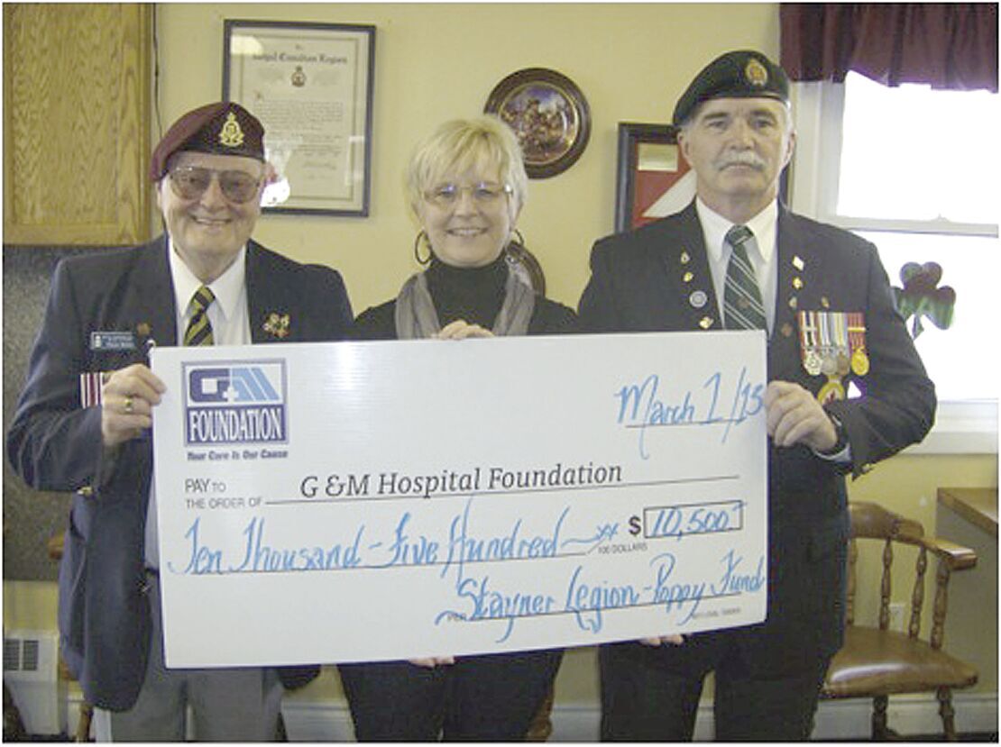 Stayner legion welcomes new members