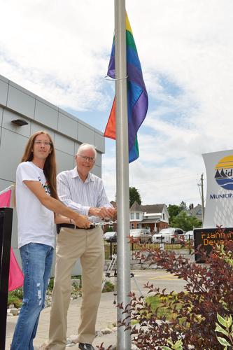 Pride flags raised across north Simcoe