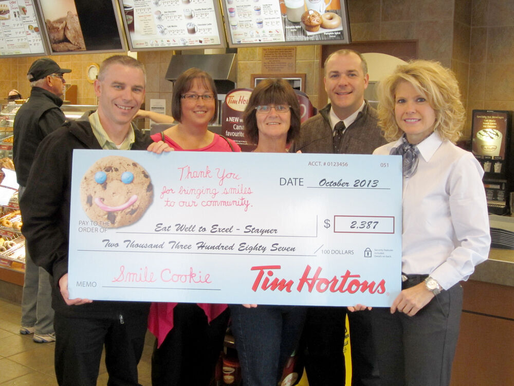 Tim Hortons’ cookies help Byng nutrition program